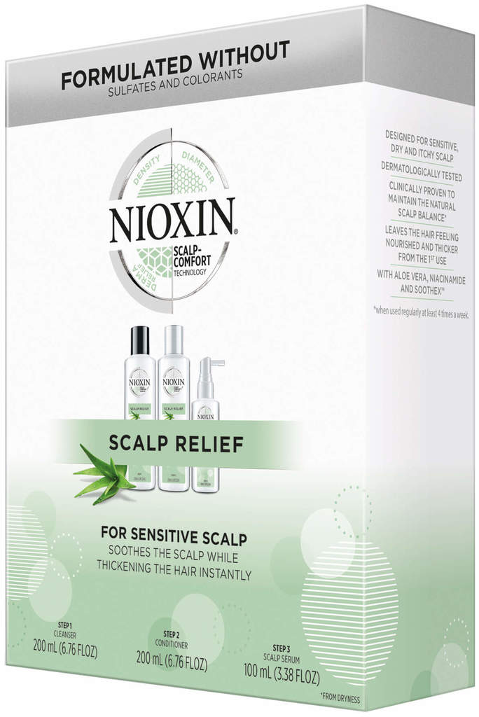 Nioxin Scalp Relief 3-Step System | BellAffair.com