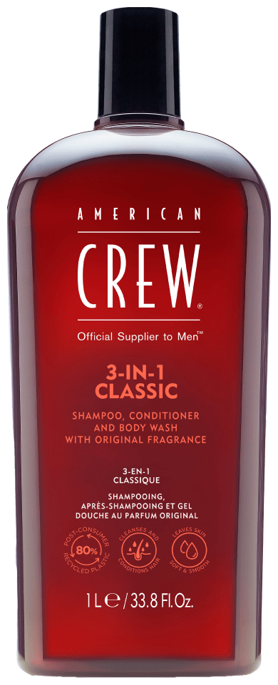 American Crew 3 in 1 Classic Shampoo | BellAffair.com