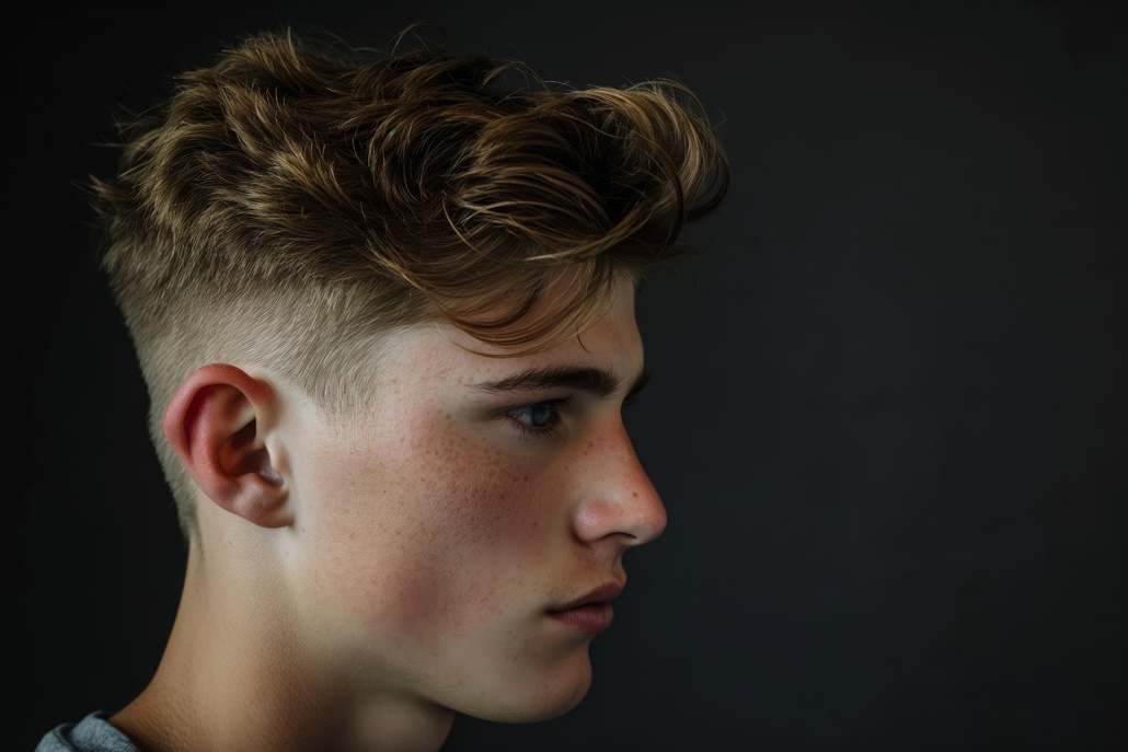 Wasserrutsche Frisur für Jungs | BellAffair.de