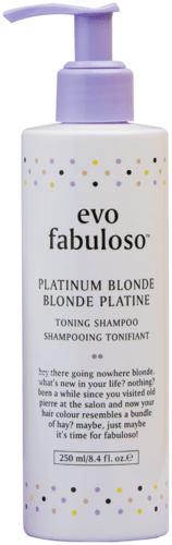 evo Fabuloso Platinum Blonde Toning Shampoo | BellAffair.com evo Fabuloso Platinum Blonde Toning Shampoo | BellAffair.com